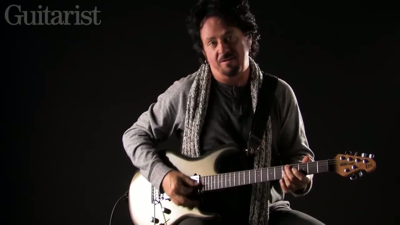 Adavanced blues lesson with Steve Lukather - Veojam